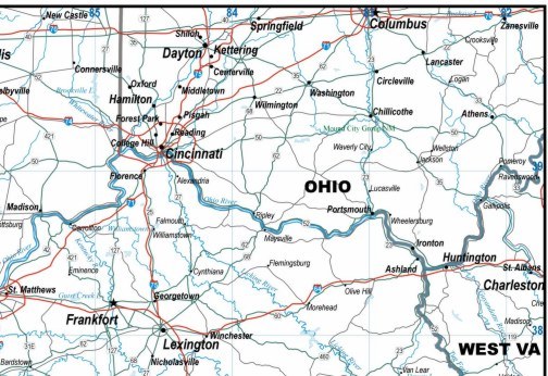 KENTUCKY MAP HIGHWAYS Download To Your Computer kentucky-map-highways-download-to-your-computer